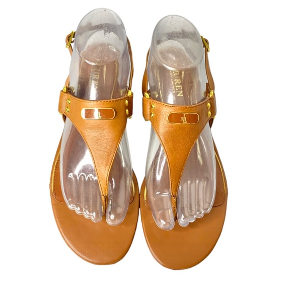 Lauren Ralph Lauren | Shoes | Lauren Ralph Lauren Valinda Brown Leather ...